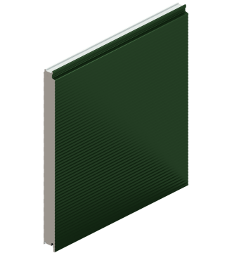 QuadCore KS1000MR Micro Rib Wall Panel - Juniper Green Color | RAL 160 ...