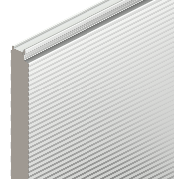 QuadCore KS1000MR Micro Rib Wall Panel - Color Silver Ral 9006