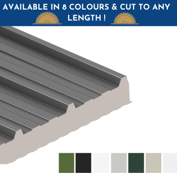 QuadCore KS1000RW Roof Panel: Custom Cut| The Insulated Panel Store
