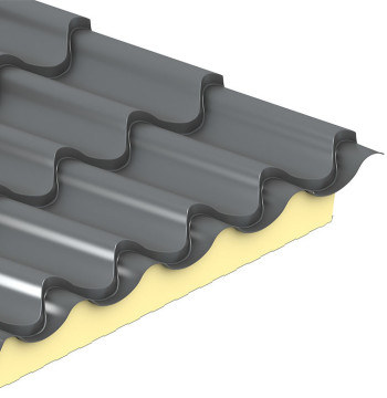 KS1000RT Insulated Roof tile - Anthracite